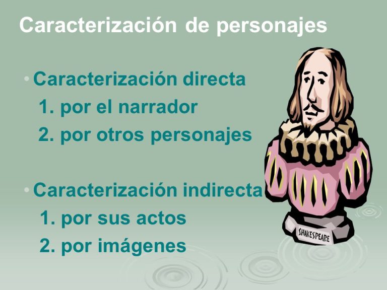 Caracterización directa en literatura, significado y ejemplos prácticos ...